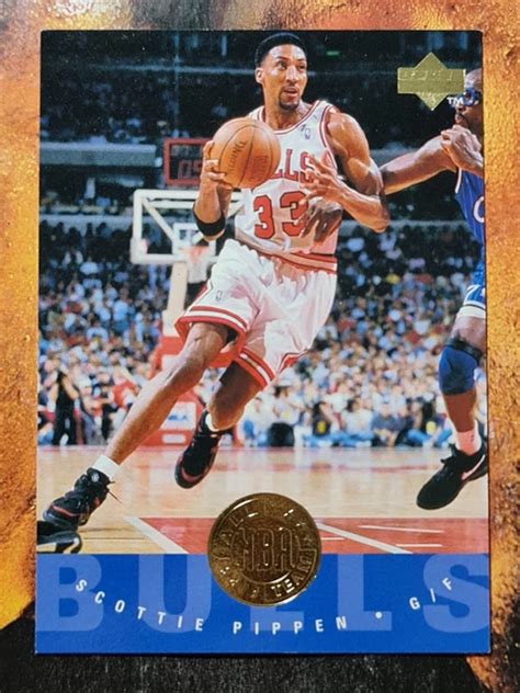 167 Scottie Pippen Chicago Bulls 1995 95 Upper Deck 1 95 Picclick Au