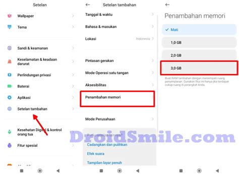 Cara Menambah Ram Di Hp Xiaomi Dengan Memory Extension Ojotekno