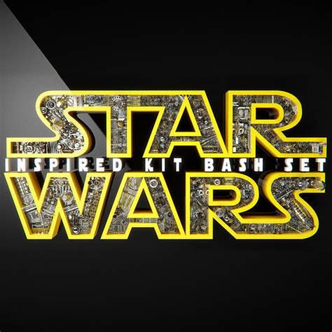 Star Wars Inspired Kitbash Set 3d Model Cgtrader
