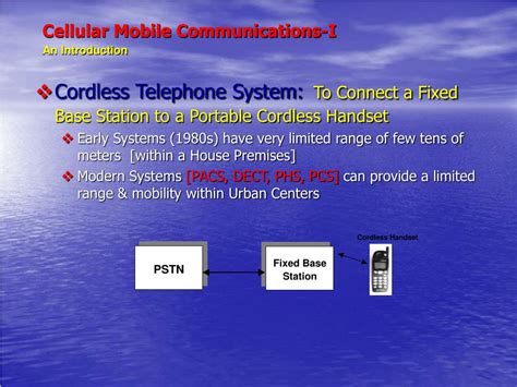 PPT Cellular Mobile Communications I An Introduction PowerPoint Presentation ID 6625213