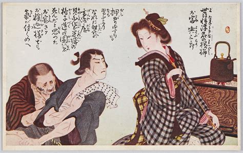 世は情浮名の横櫛 お富与三郎 ToMuCo Tokyo Museum Collection