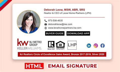 Design Clickable Html Email Gmail Signature And Animated Email