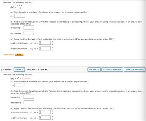 Solved Consider The Following Function X F X A Chegg Com