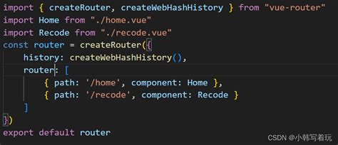项目中如何使用vue Router Csdn博客