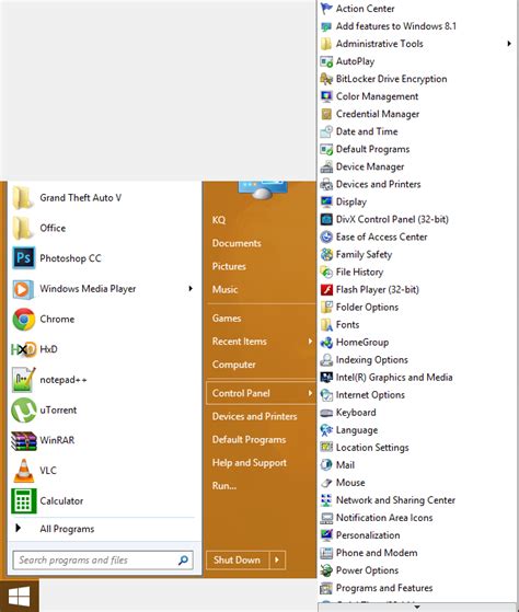 Start Menu Custom Drop Down Folder Se7ensins Gaming Community