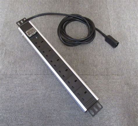 Excel D13 6h Exl 6 Uk Output On Off Switch Horizontal Powerstrip 3m 1u