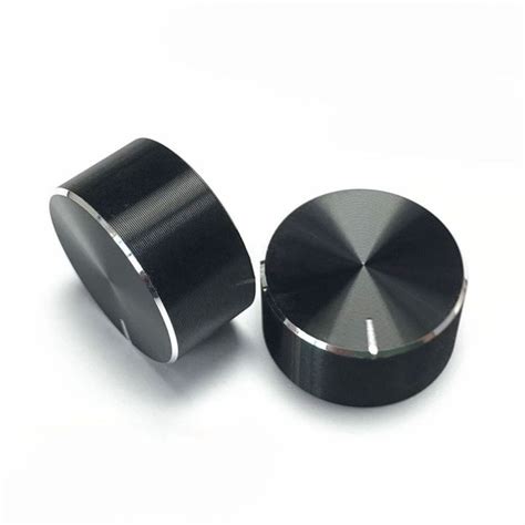 Dfjhdfge Aluminum Alloy 6mm Audio Knob D Axis Encoder Knob Rotary Taper Volume Control Knob