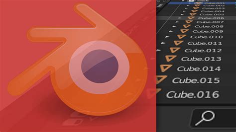 Mass Renaming Objects In Blender Blendernation