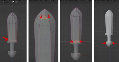 How To Make A D Sword In Blender
