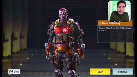 آموزش کامل باز کردن اسکین Goblin King کالاف دیوتی موبایل Youtube