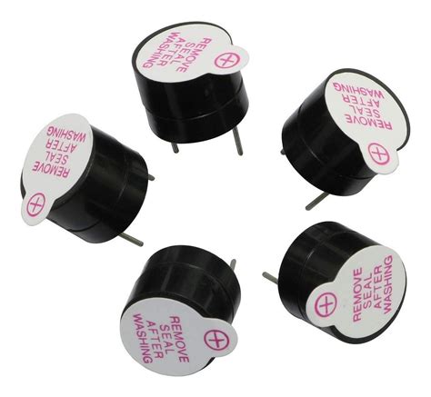 5 X Buzzer 5v Ativo Sinal Sonoro Beep Para Arduino Raspberry Mercadolivre