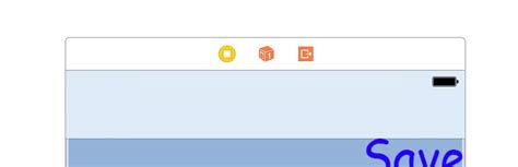 Ios White Bar On The Top Of Storyboard On Xcode Stack Overflow