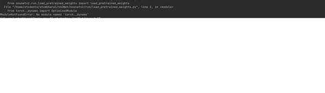 ModuleNotFoundError No Module Named Torch Dynamo PyTorch Forums