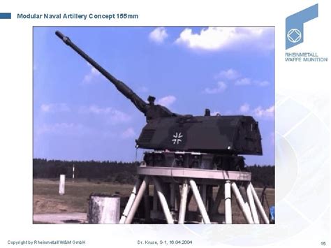 Modular Naval Artillery Concept 155 Mm Monarc 155