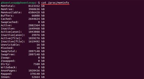 How To Check Memory Usage In Linux Via Cli And Gui
