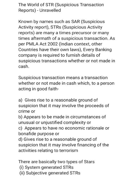 Str Aml Kyc Pdf