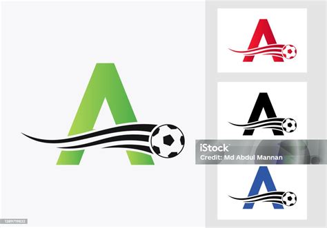 편지에 축구 축구 로고 사인 축구 클럽 엠블럼 컨셉 오브 풋볼 팀 아이콘 Championship에 대한 스톡 벡터 아트 및 기타 이미지 Championship 게이머