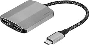 INSIGNIA USB C To Dual K HDMI Adapter Amazon In Computers Accessories