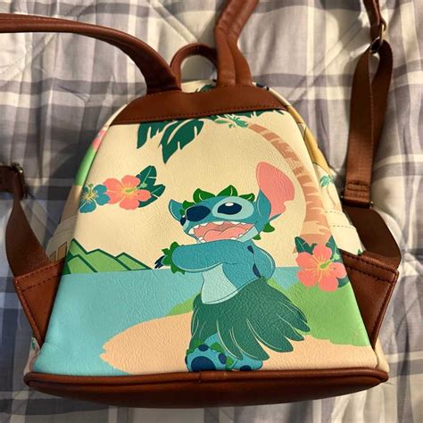 Loungefly Disney Lilo And Stitch Travel Postcard Mini B Gem