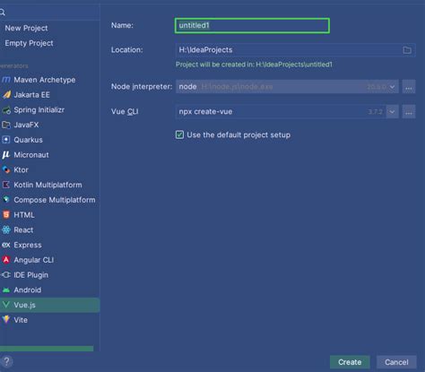 Idea 初始化vuejs 小火のblog
