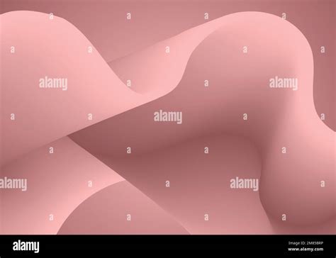 Abstract Soft Color Fluid Wave Duotone Geometric Compositions With Gradient 3d Flow Shape