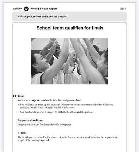 Provide Your Answer In The Answer Booklet School