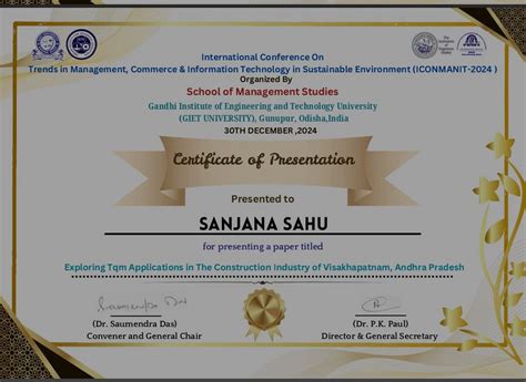 Dear Connections I Am Delighted To Share That I Had The Privilege Of Attending An International