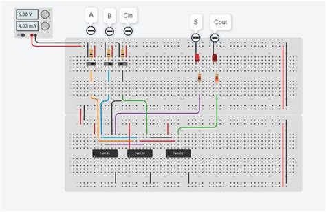 [solved] using tinkercad implement the circuit shown in the diagram
