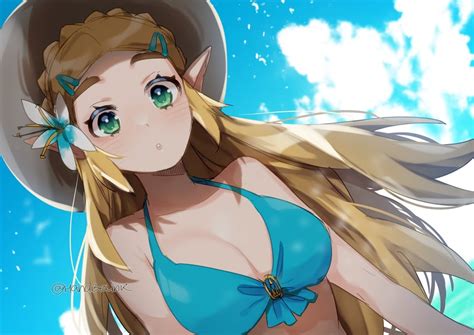 Princess Zelda The Legend Of Zelda And 1 More Drawn By Hanabelink