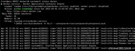Docker 启动报错 See “systemctl Status Rvice“ And “journalctl Xe