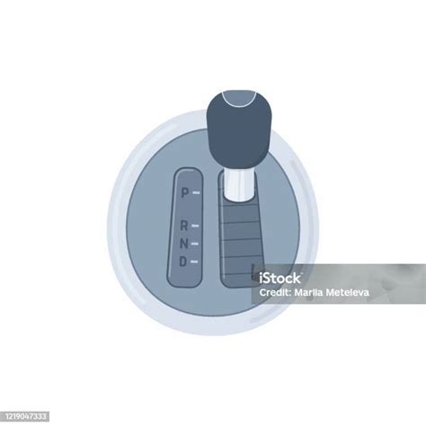 기어 레버 자동차 자동 변속기 아이콘 벡터 일러스트레이션 변속 기어에 대한 스톡 벡터 아트 및 기타 이미지 변속 기어 자동