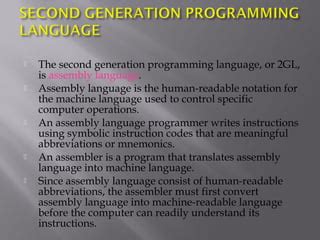 Programming Language Ppt