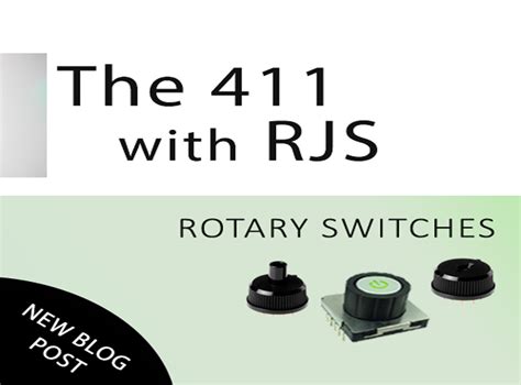 411 Rotary Switches Rjs Electronics Ltd