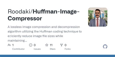 Issues · Roodakihuffman Image Compressor · Github