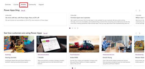 วิธีการใช้ศูนย์การเรียนรู้ Power Apps Microsoft Learn