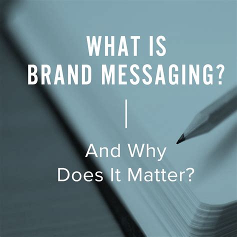 What Is Brand Messaging And Why Does It Matter · The A Group