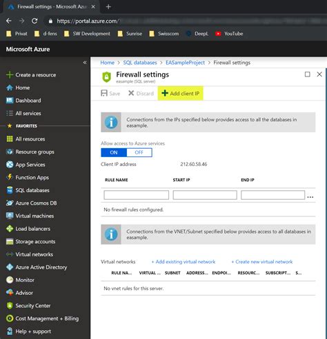 [howto] create an ea project in a microsoft azure sql database d fens