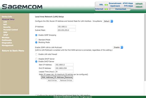 Sagemcom Router
