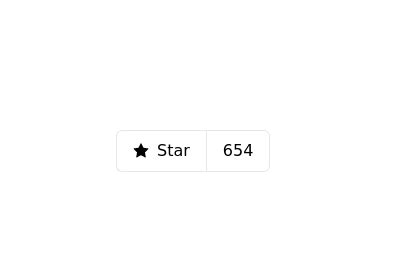Github Star Button Tailwind CSS Example