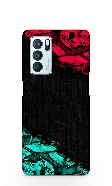 Horror Coloured Oppo Reno Pro G Back Cover GOCOVERS