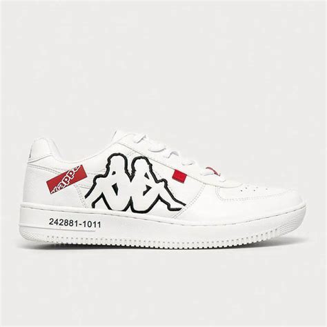 Kappa Bash OL Ανδρικά Sneakers Λευκά 242881 1011 Skroutz gr