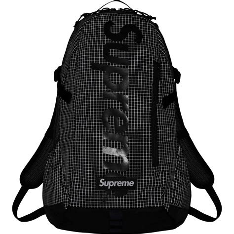 Supreme Backpack Ss24 Black Online Sneaker Store