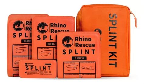 Ferula Moldeable Para Primeros Auxilios Splint Kit Rhino
