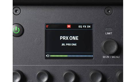 Jbl Prx One Channel Portable Powered Pa System W Peak At Crutchfield