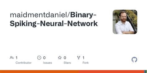 Github Maidmentdanielbinary Spiking Neural Network