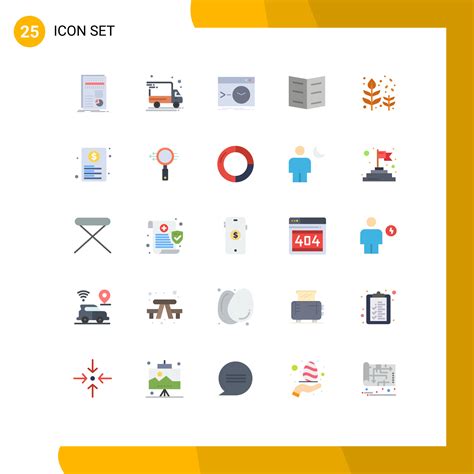 Stock Vector Icon Pack Of 25 Line Signs And Symbols For Blow Education Admin Bookmark Terminal