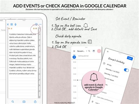 Realistic Digital Goodnotes Notebook With Tabs Split View Etsy
