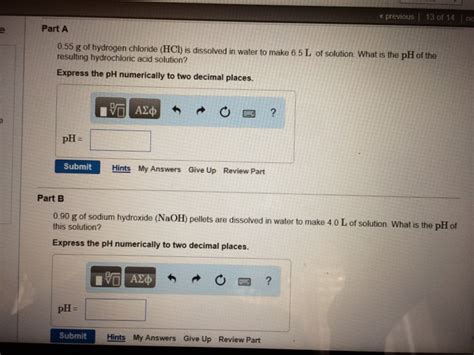 Solved G Of Hydrogen Chloride Hcl Is Dissolved In Chegg Com