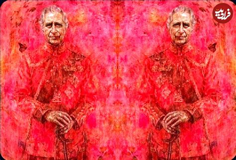 چرا اولین نقاشی پادشاه انگلستان جنجالی شد؟