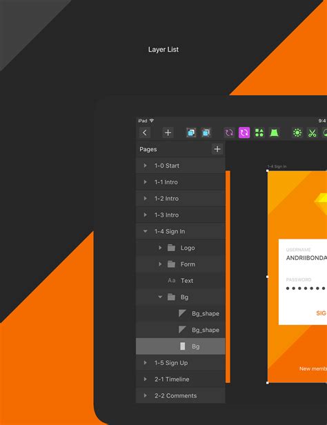 Sketch For IPad On Behance